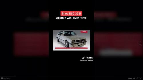 1987 BMW 333i with 98,000km mileage sells for over 1m | Joburg ETC
