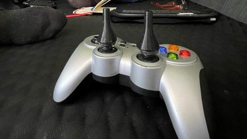 Logitech controller was used to steer the Titan | Joburg ETC