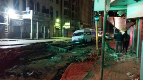 Eyewitness on Bree Street Collapse: Road Split Open Like a Volcano