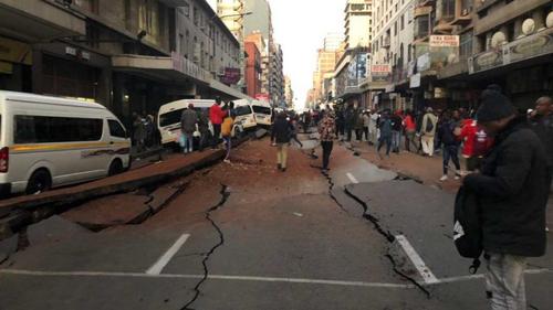 Restoration of power and water after the gas explosion in Joburg