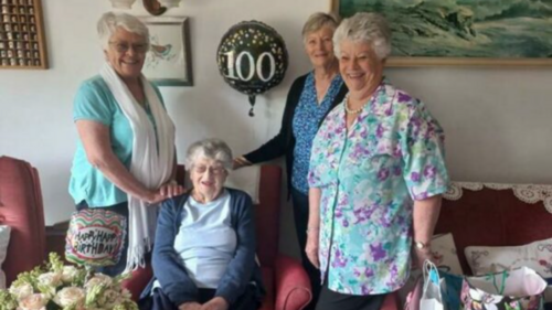 Local Elderly Lady Marks 100th Birthday Milestone
