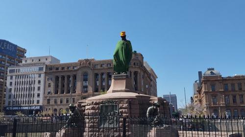 Paul Kruger statue turned to biggest Springbok supporter | Joburg ETC