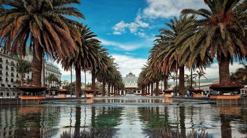 Man swam at the Emperor's palace fountain celebrating Springbok win