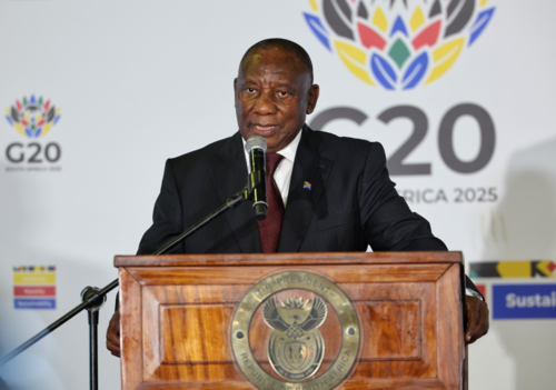 Ramaphosa Warns Johannesburg to Fix Issues Before G-20 Summit