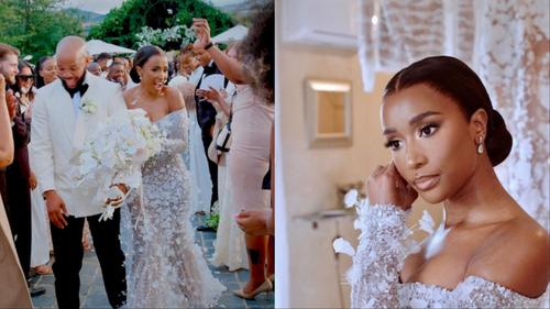 Zozibini Tunzi Marries Luthando Bolowana in a Private Ceremony