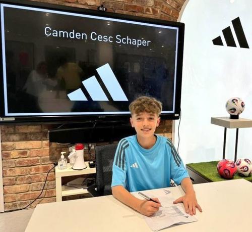 Camden Schaper signs for Chelsea in R17 million record deal at age 13