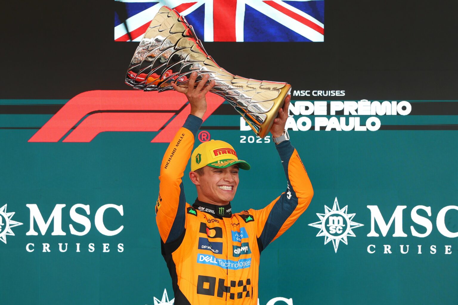 Lando Norris Wins Sao Paulo Grand Prix 2025, Verstappen Charges From Pit Lane