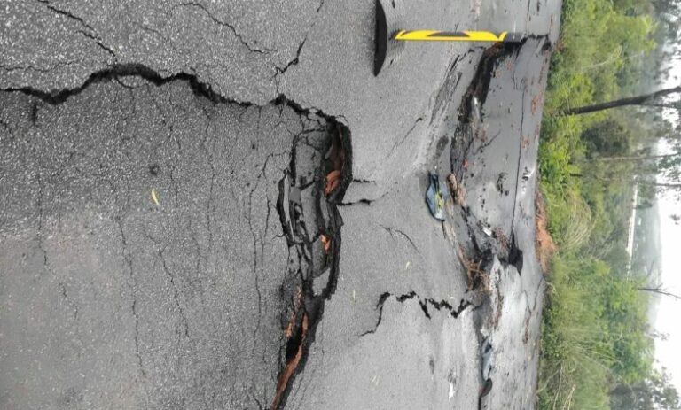 Road Collapse Forces Closure Between Karino and Tekwane in Mbombela